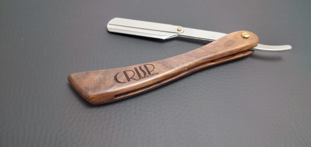 CRISP "THE WOOD GRAIN" swing lock razor – Crisproducts